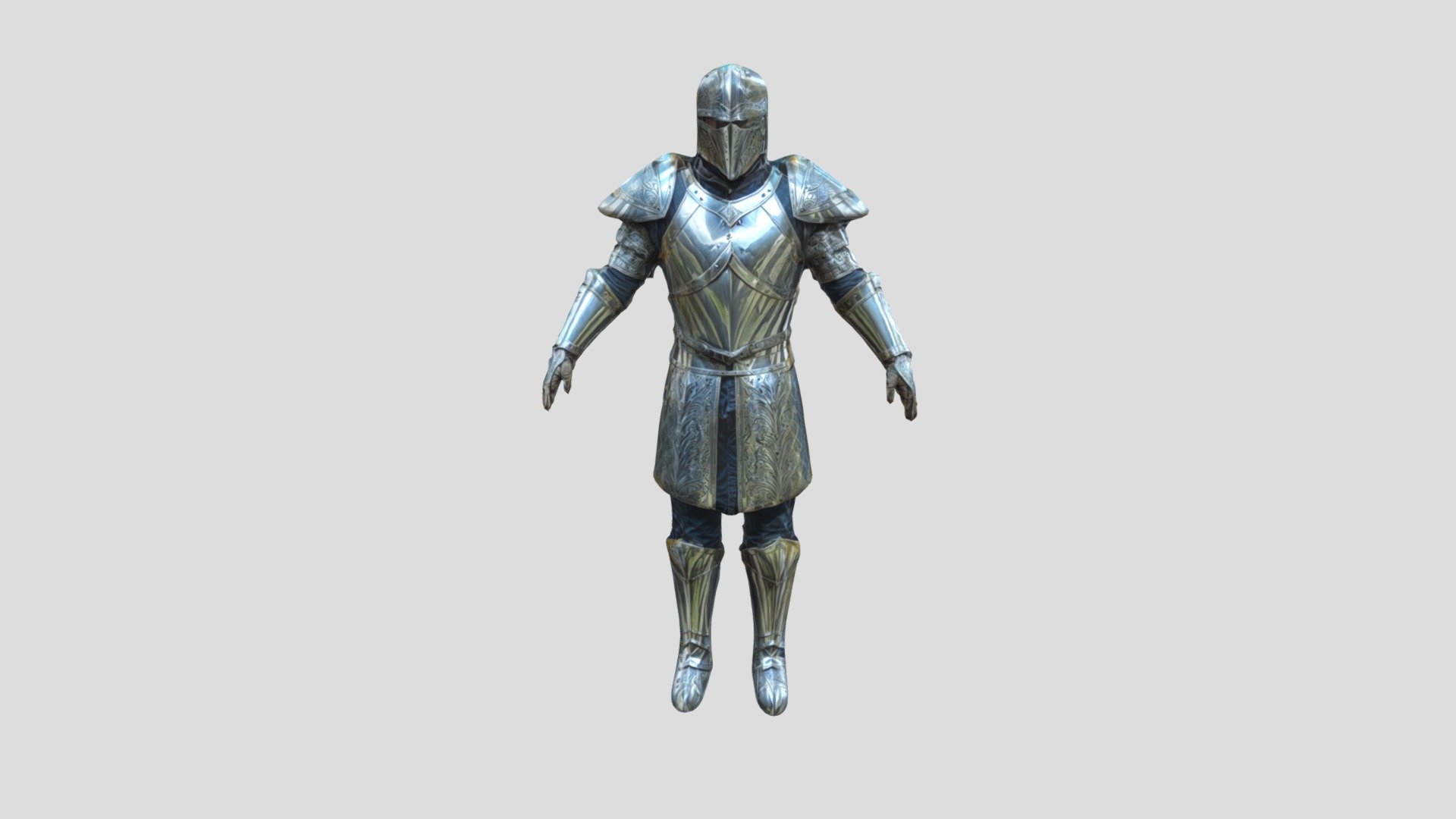 Medieval Knight Armour - Download Free 3D model by Graph VFX (@GraphVFX ...