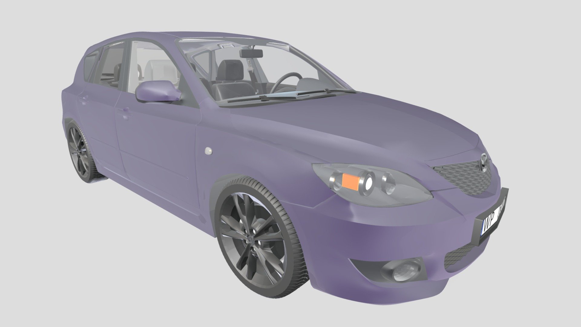 Mazda 3 - 3D model by Suchy2137 [5d07aa2] - Sketchfab