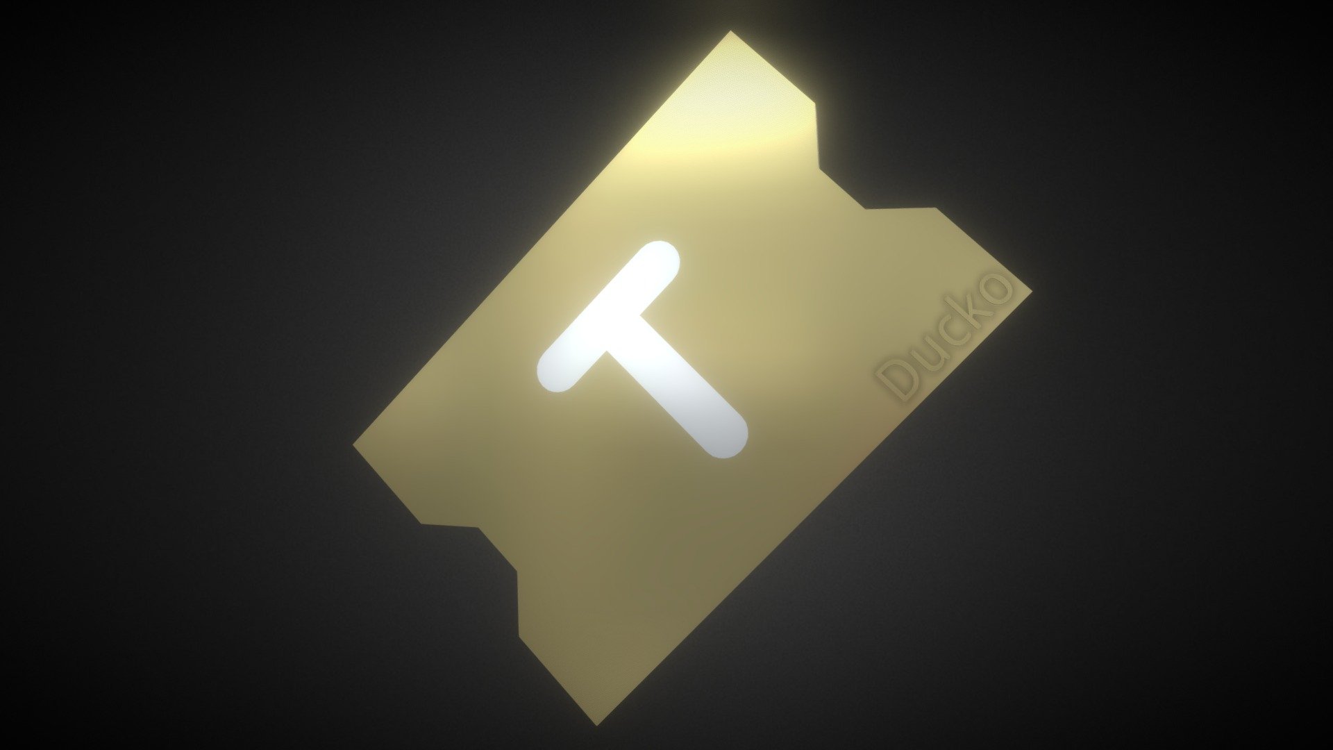 Roblox Ticket(s) (Tix) - Icon Version - Download Free 3D model by Ducko ...