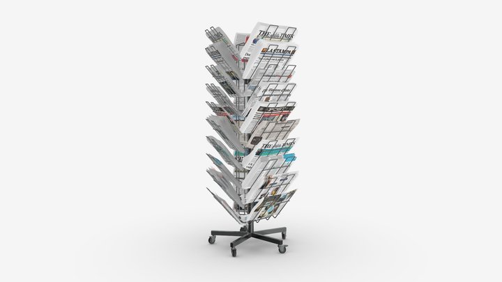 Newspaper 3D models - Sketchfab