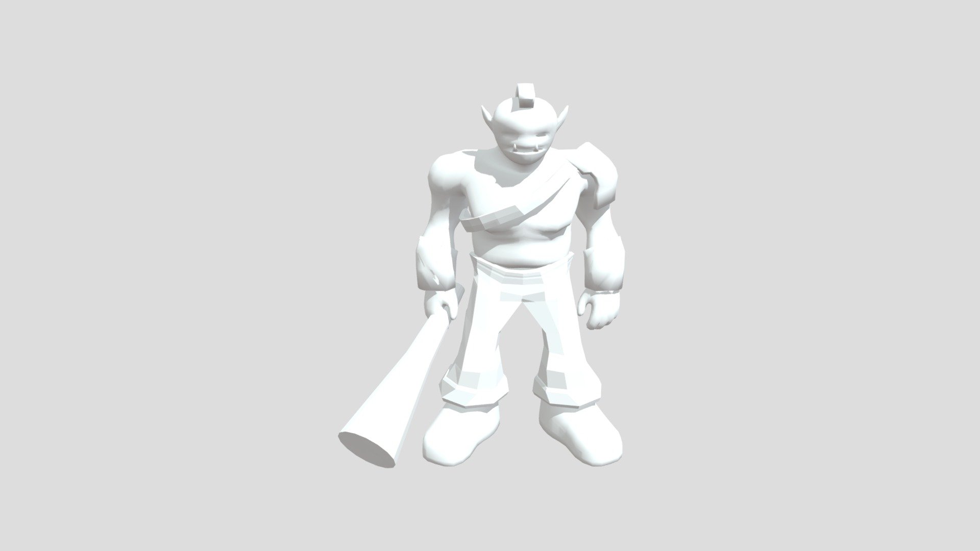 WIP Ork - 3D model by Osvaldo Mendes (@ombn1981) [5d084fc] - Sketchfab