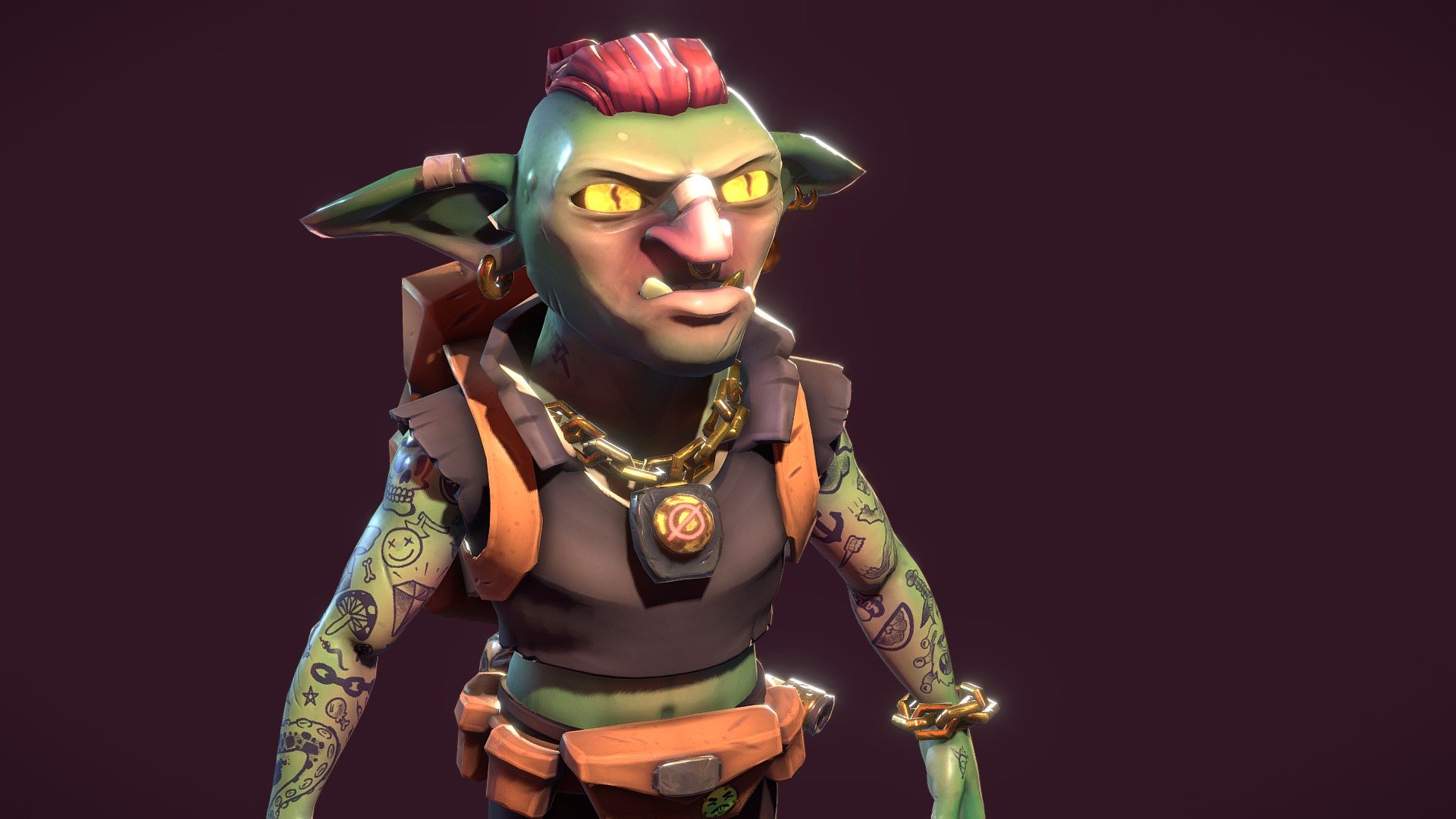 Goblin - 3D model by Roddy the Body (@roddy_the_body) [5d0930c] - Sketchfab