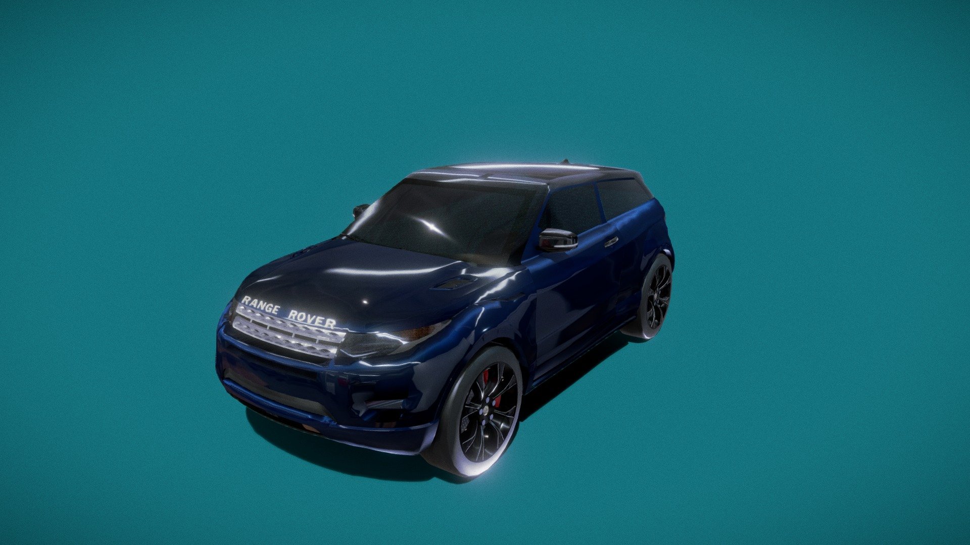 Range rover - midnight blue - Download Free 3D model by dannzjs ...