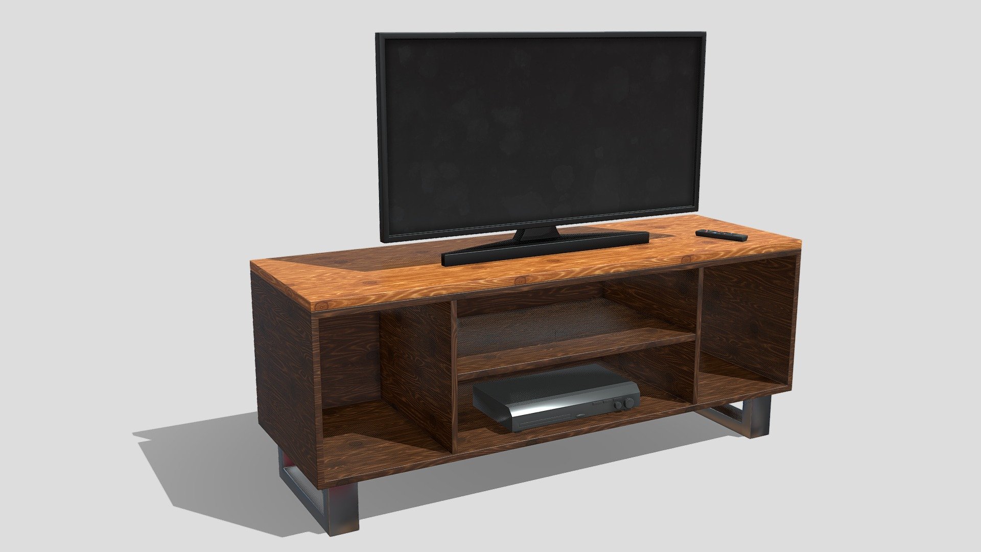 TV Table (Realistic Furniture) - Buy Royalty Free 3D model by Ryan King ...