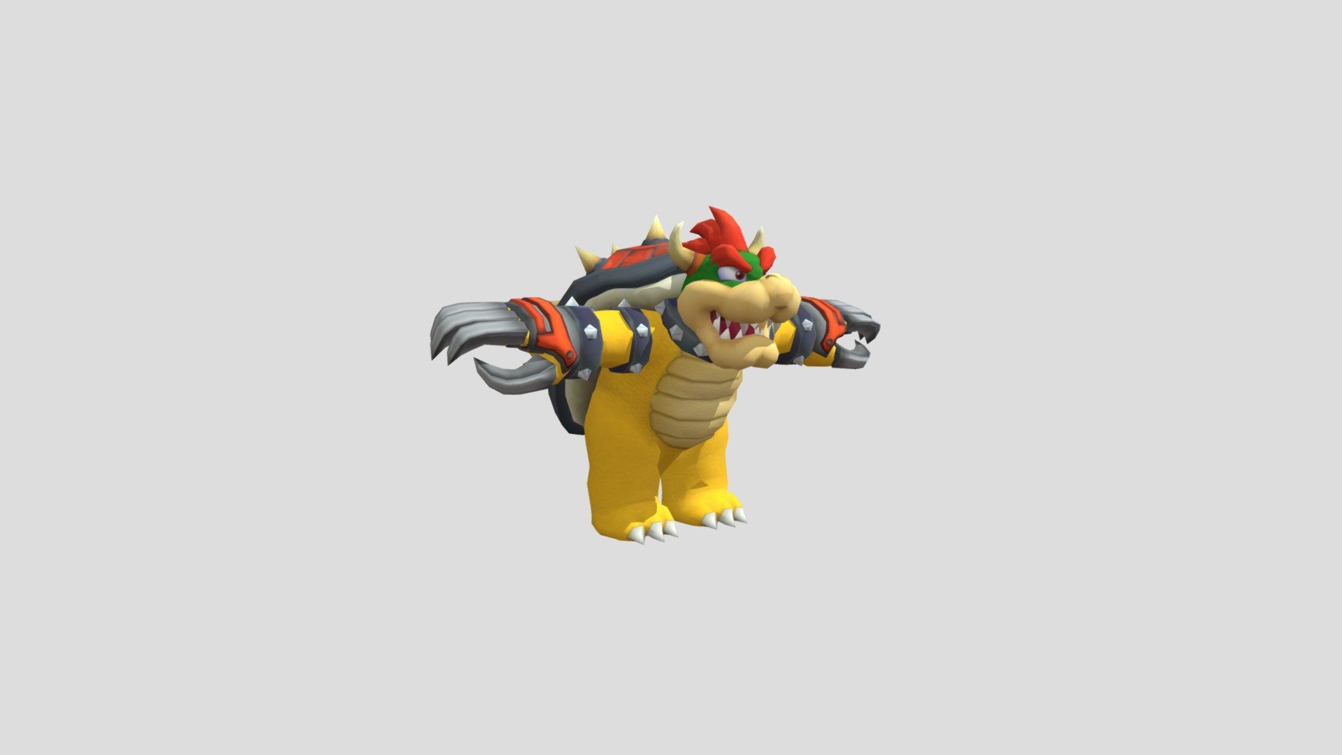 Bowser - Download Free 3D model by tirrellclark.75 [5d0e024] - Sketchfab