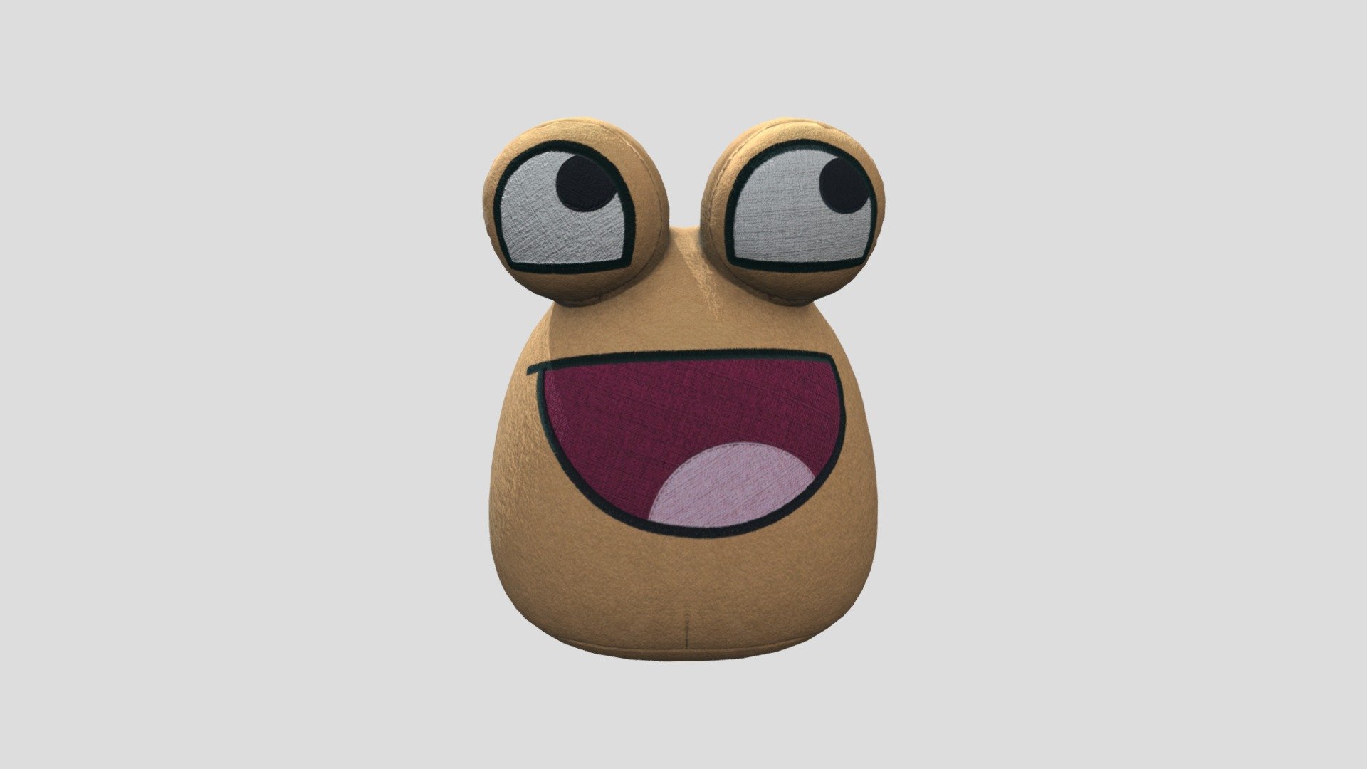 Epic Pou Plush - Download Free 3D model by showbizchannel224 [5d0f469 ...