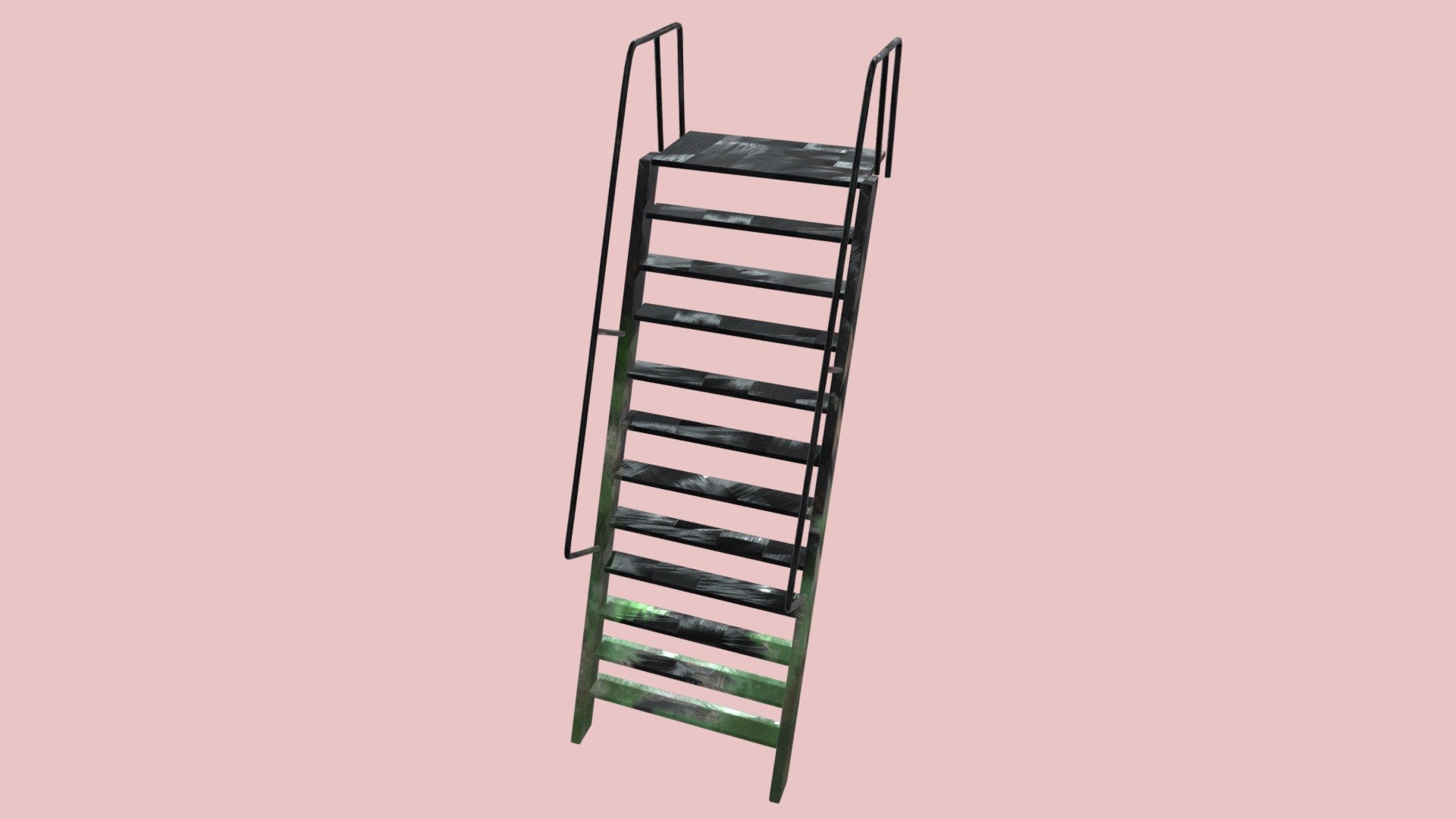 Ladder - 3D model by Humanbean101 (@Hhumanbean) [5d12f66] - Sketchfab
