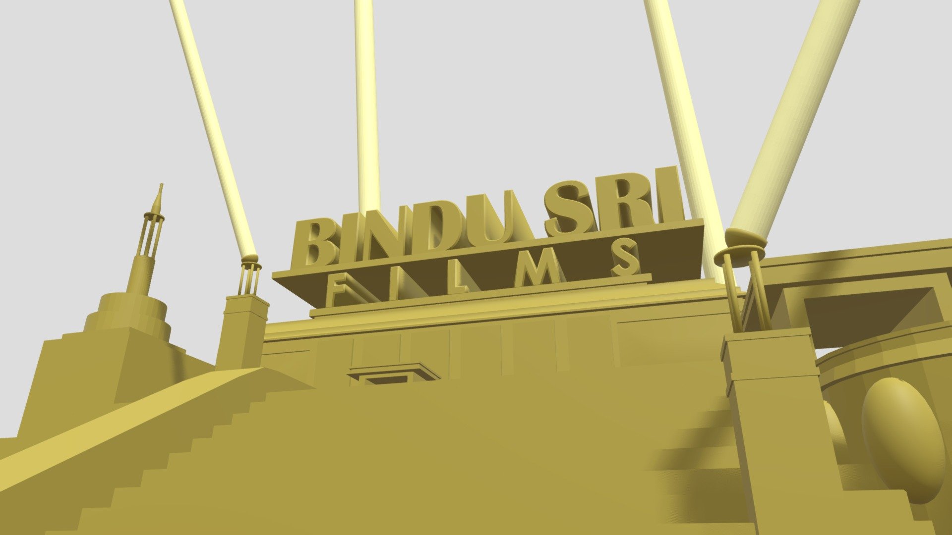 Bindu Sri Films Logo Remake - Download Free 3D model by ...