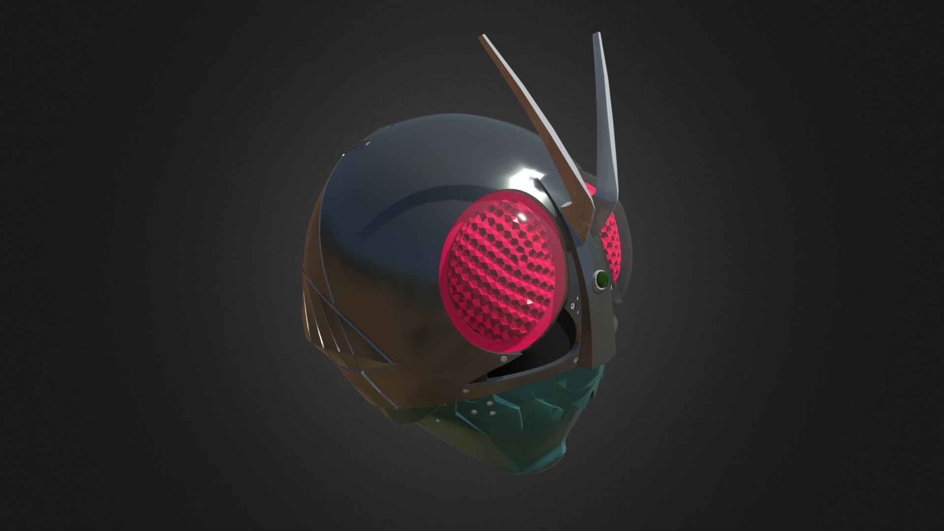SHIN KAMEN RIDER ICHIGO - 3D model by Matra 3D Studio (@denakrom ...