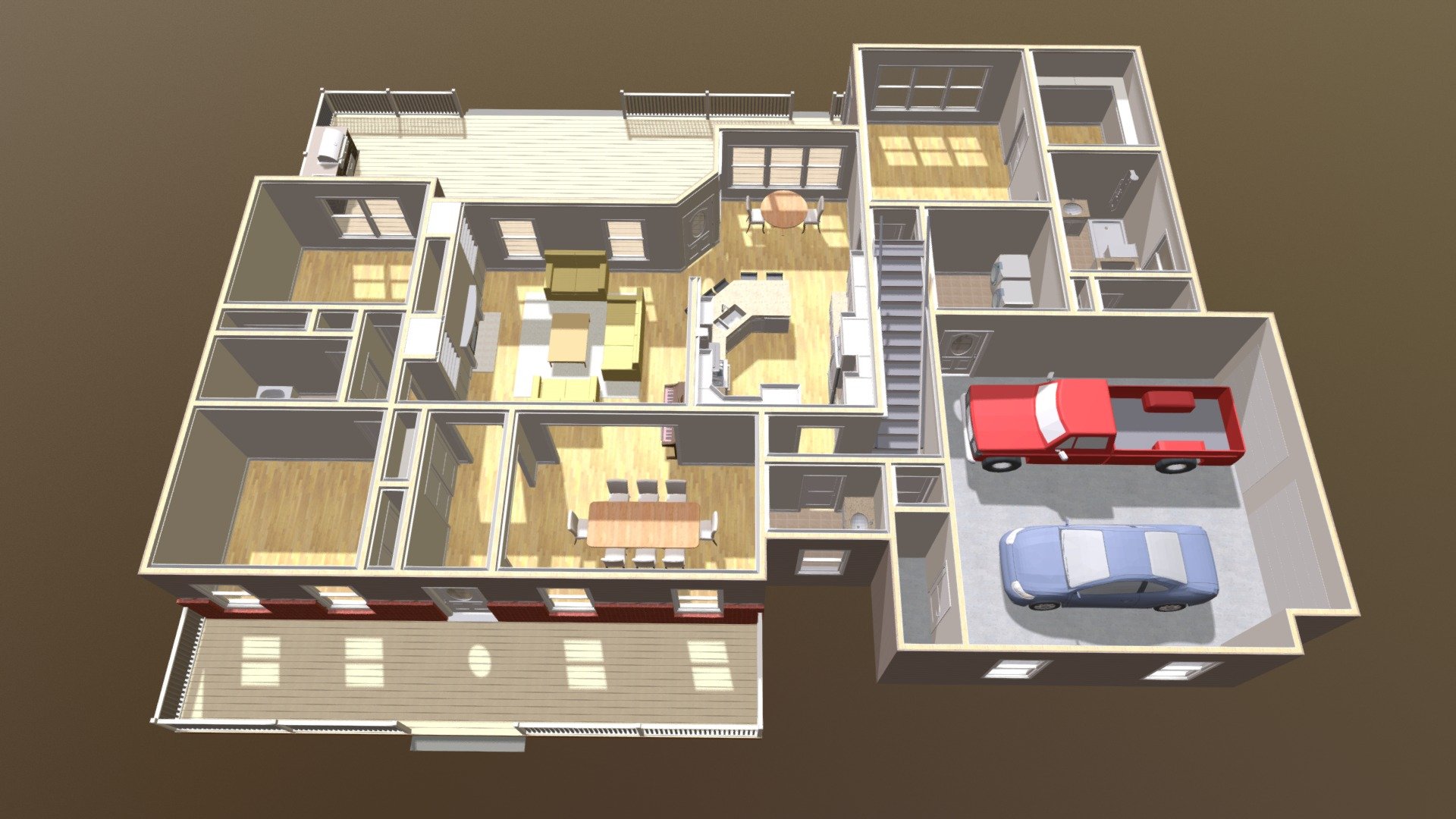 Angie Floor Plan - 3D model by gnbuilders [5d17cbe] - Sketchfab