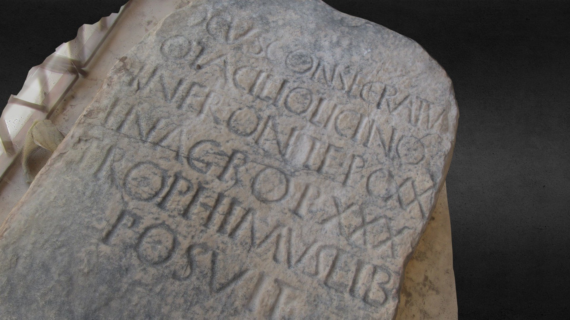 Roman gravestone - Download Free 3D model by tdr125 [5d18093] - Sketchfab