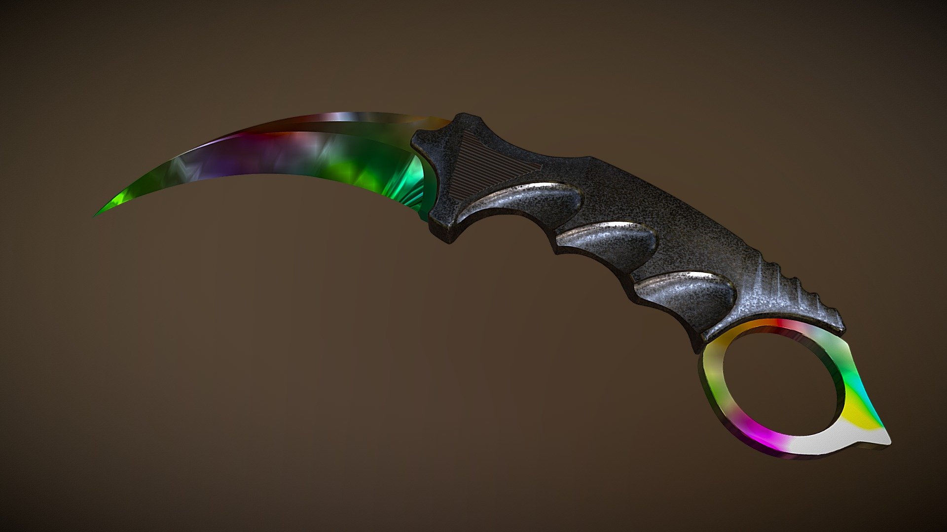 Karambit knife - 3D model by martiangold [5d18d26] - Sketchfab