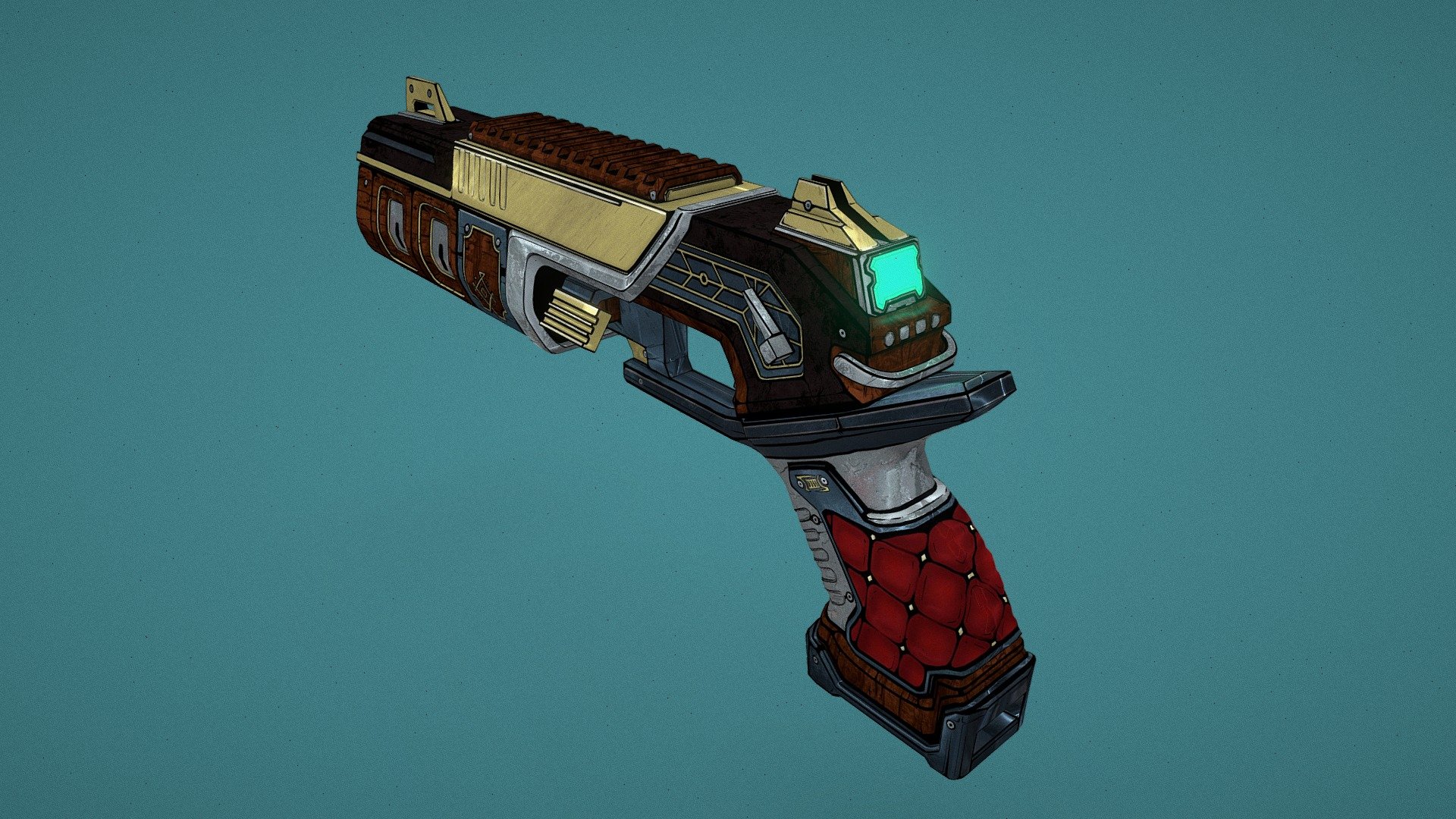 Apex Mozambique x Borderlands Jakobs Manufacture - 3D model by suphie ...