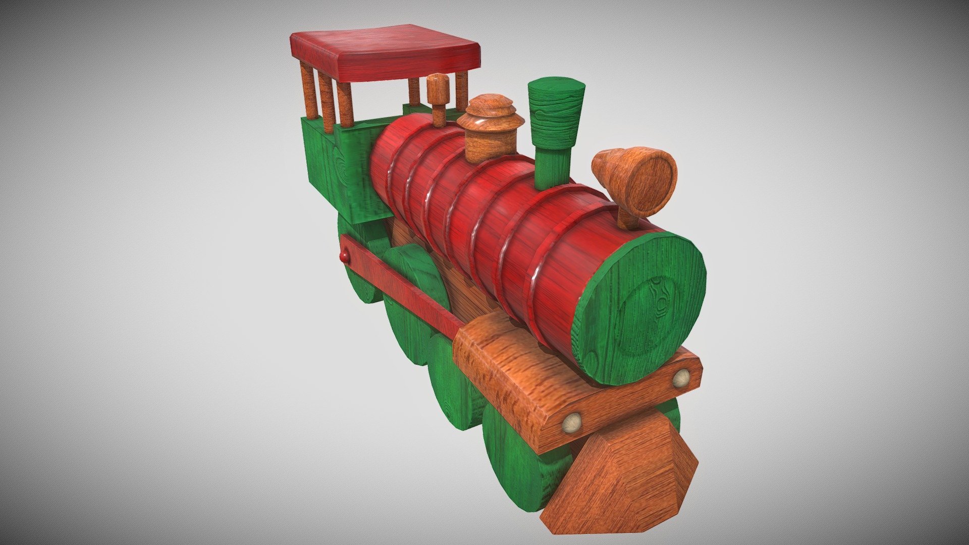 Toy Train - 3D model by raf.ns1508 [5d1db3a] - Sketchfab