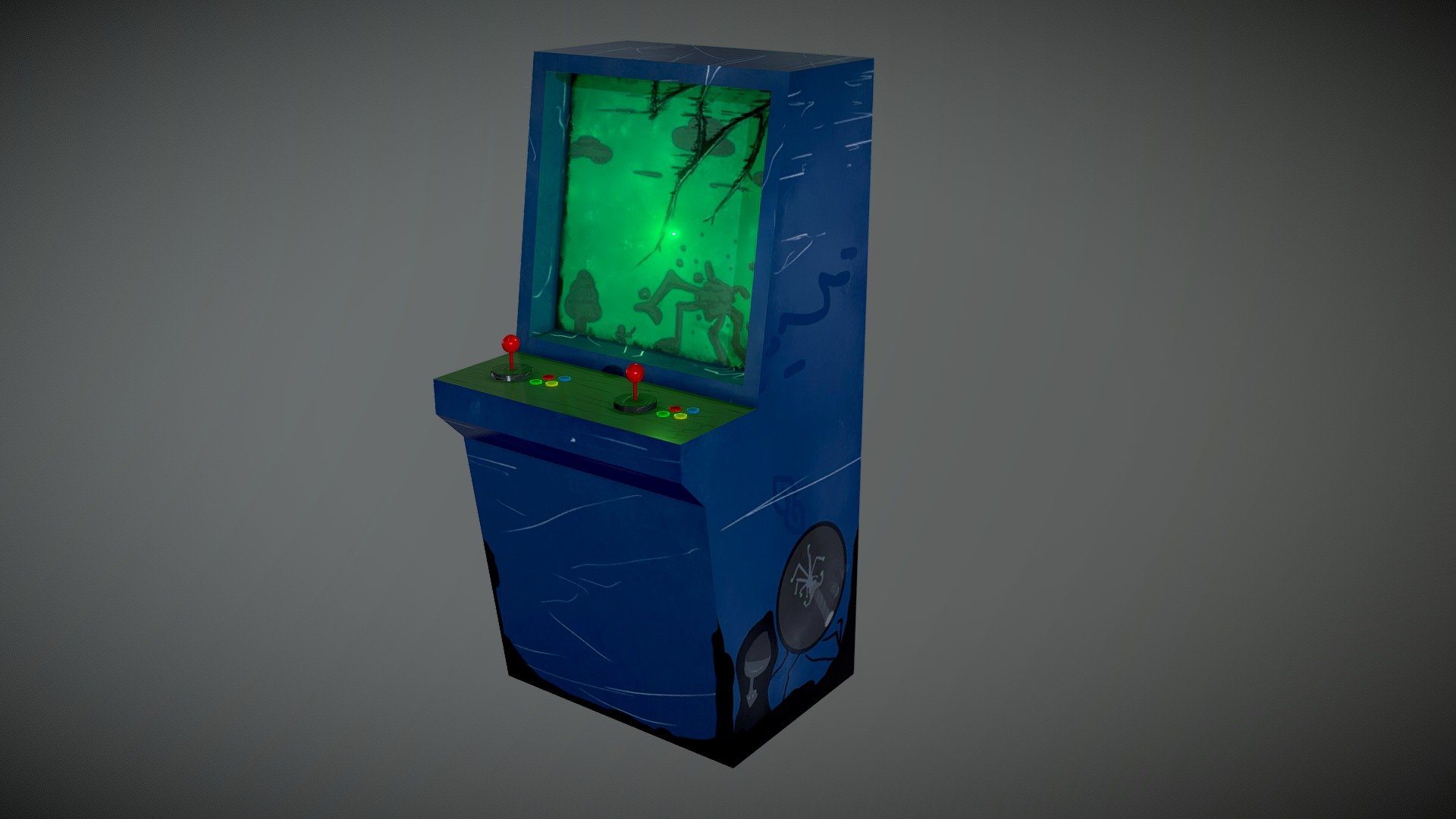 Haunted Arcade - Download Free 3D model by shadowdraak [5d1dc1c ...