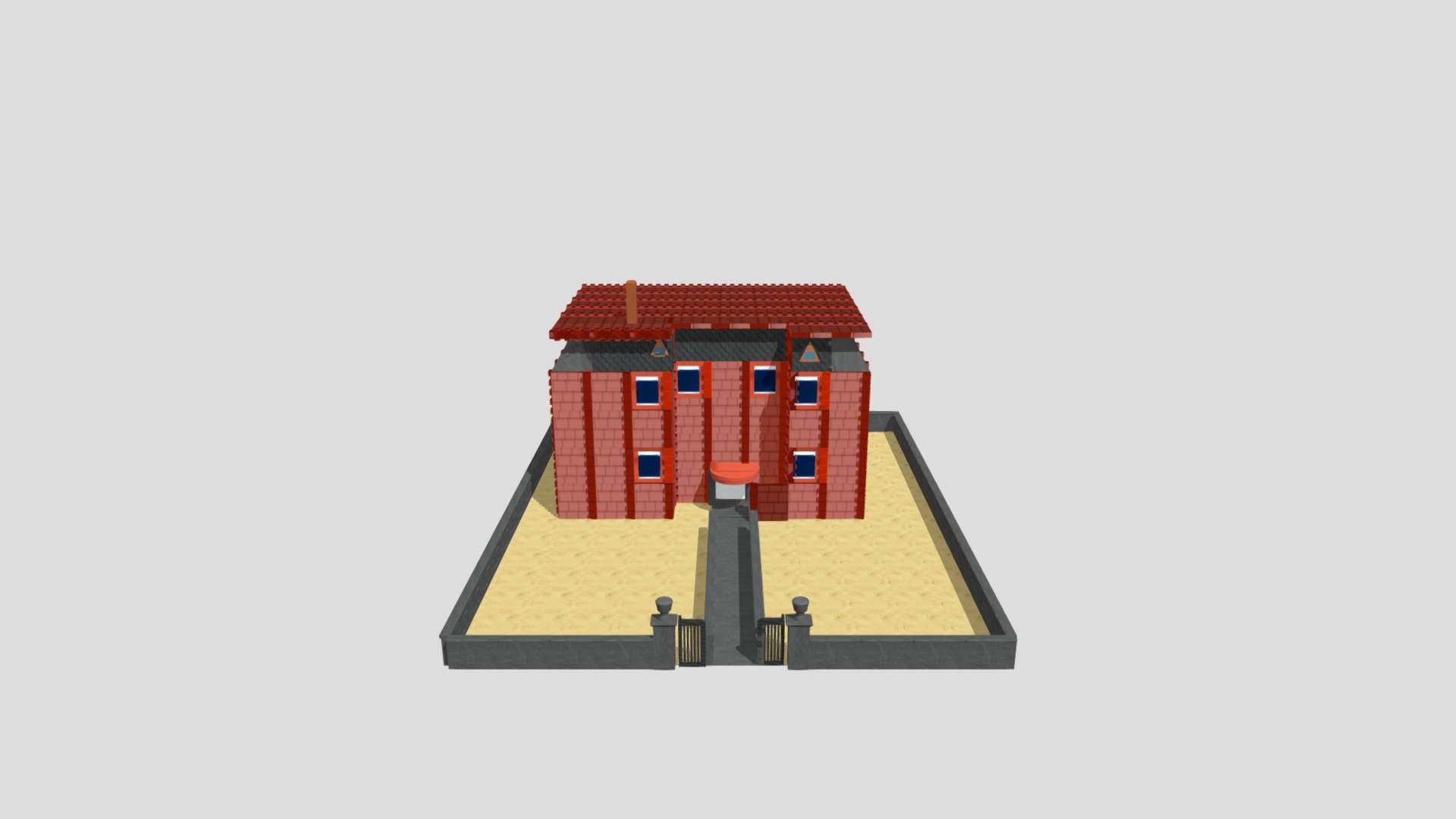 Horror House - 3D model by aaaaaaaaaaaaa1 [5d1df90] - Sketchfab