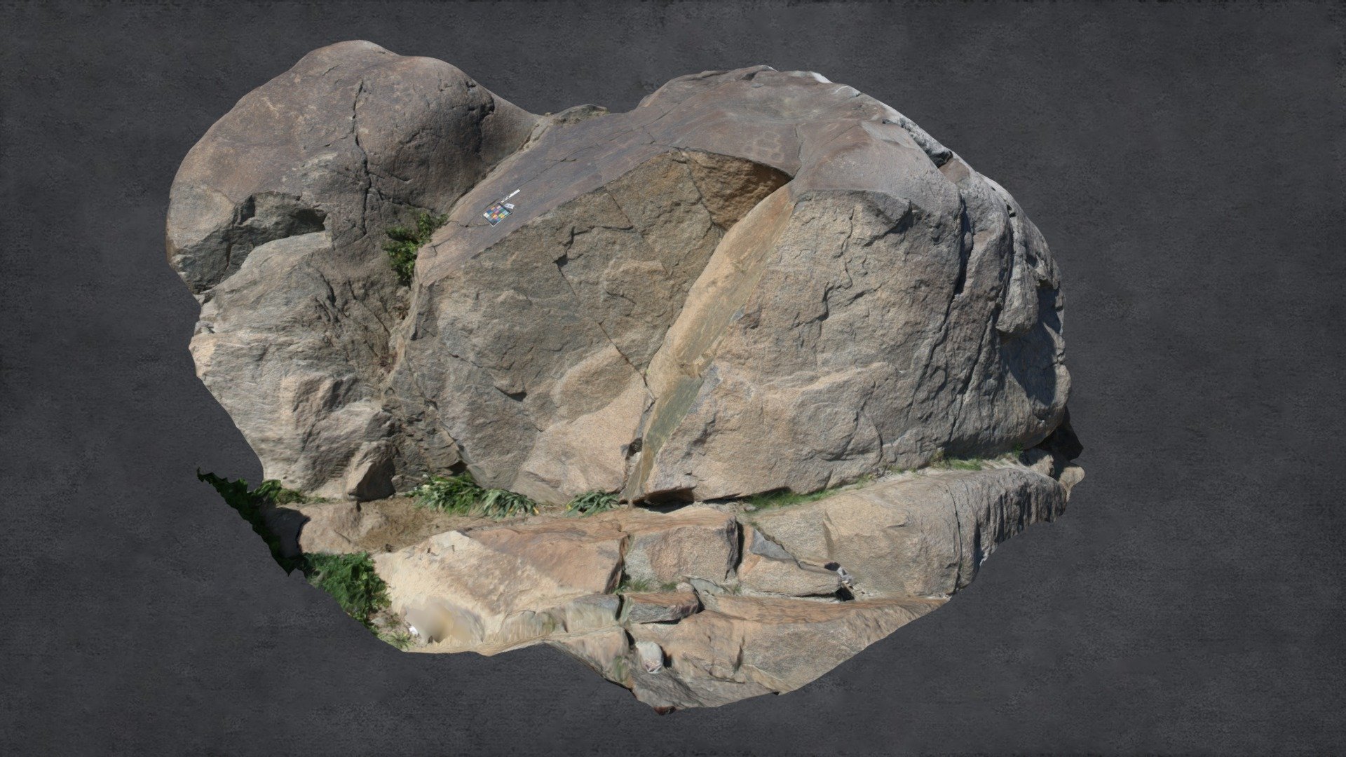 Rock Carving at HodarGah (Rock 66) - 3D model by cvlablums [5d1e824 ...
