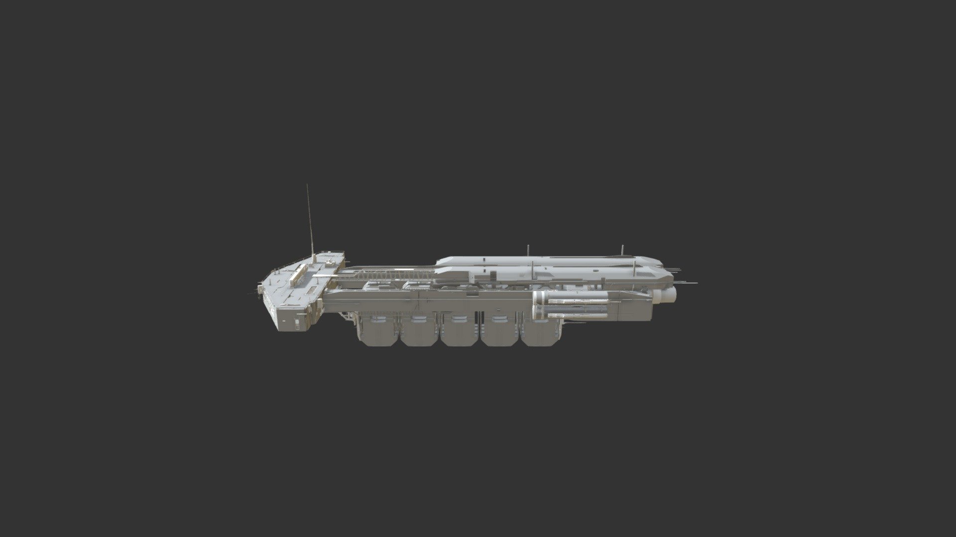 Cargoship - 3D model by twmd [5d1e8f6] - Sketchfab