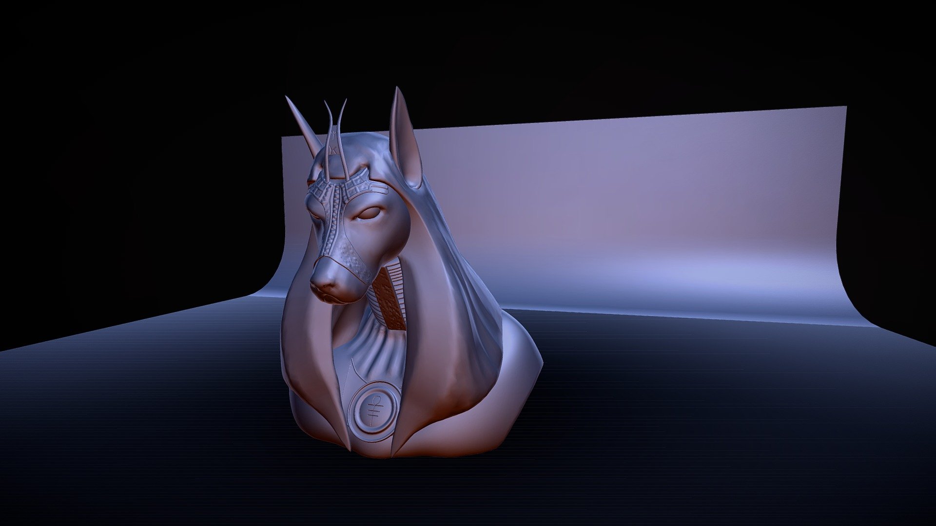 Anubis - Download Free 3D model by tornikekvitsiani2020 [5d1ee05 ...