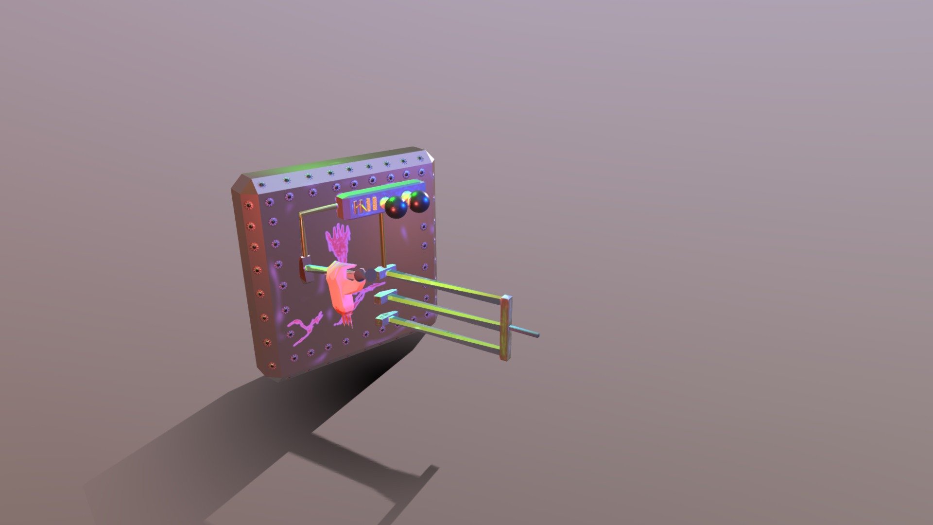Low-Poly Power Switch - 3D model by NewtEmporer [5d2010d] - Sketchfab