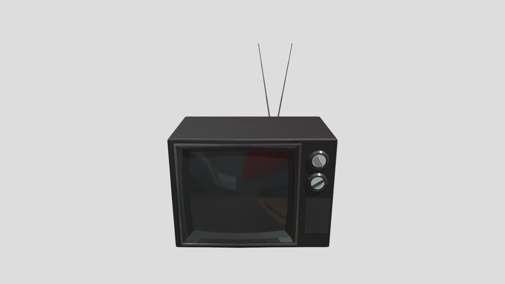 Classic "old" TV - 3D model by Island T | 3D (@islandT3D) [5d20a60 ...