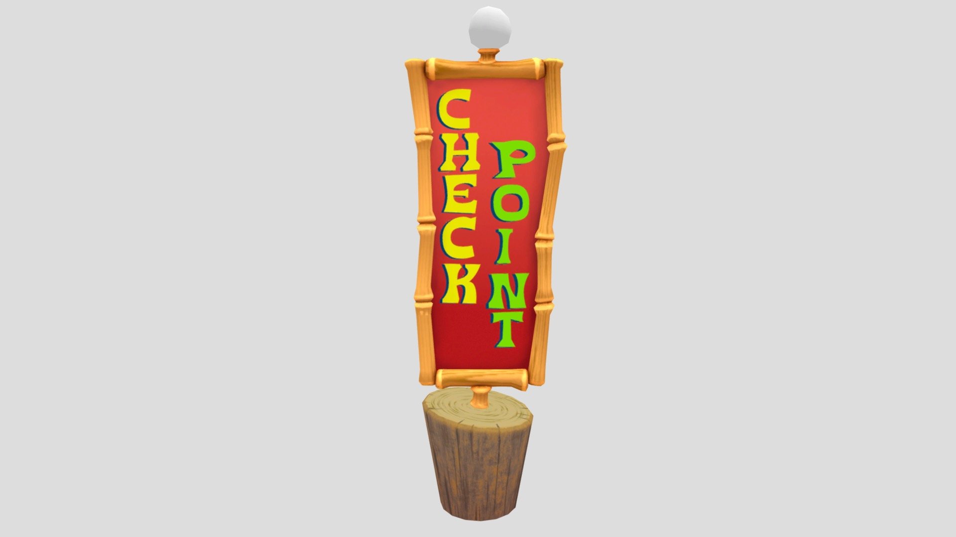 Bfbbr-Checkpoint - Download Free 3D model by Sajin Mickey Firey fan ...