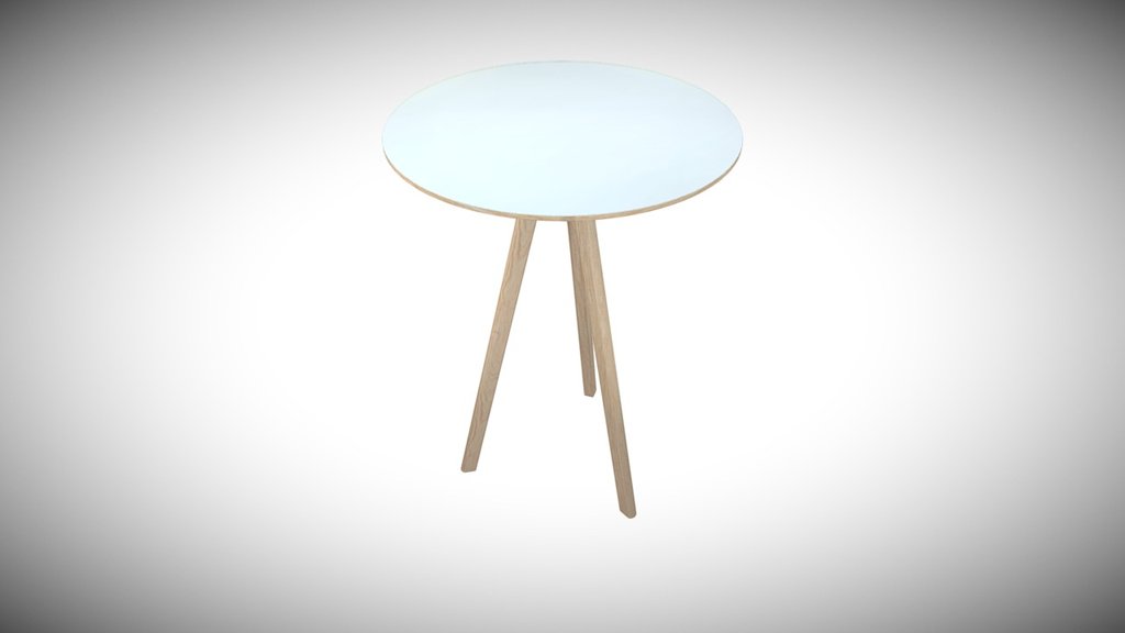 Amagni Table 110 O80-white - 3D model by denkain [5d23c39] - Sketchfab