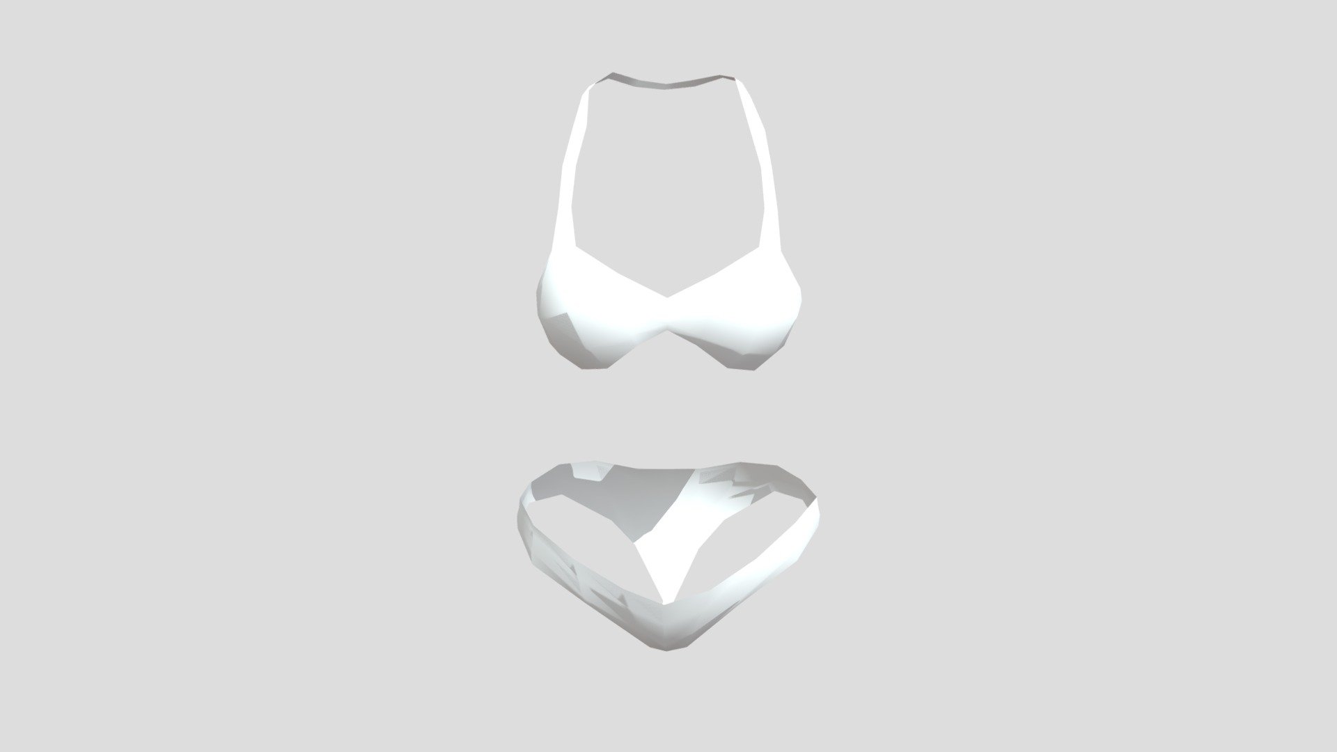 Simple Female Swimsuit Download Free 3d Model By Sayuricreatesstuff