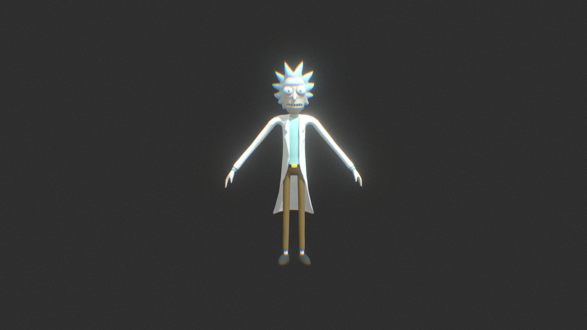 Rick - Download Free 3D model by quentin.cdt [5d2481a] - Sketchfab