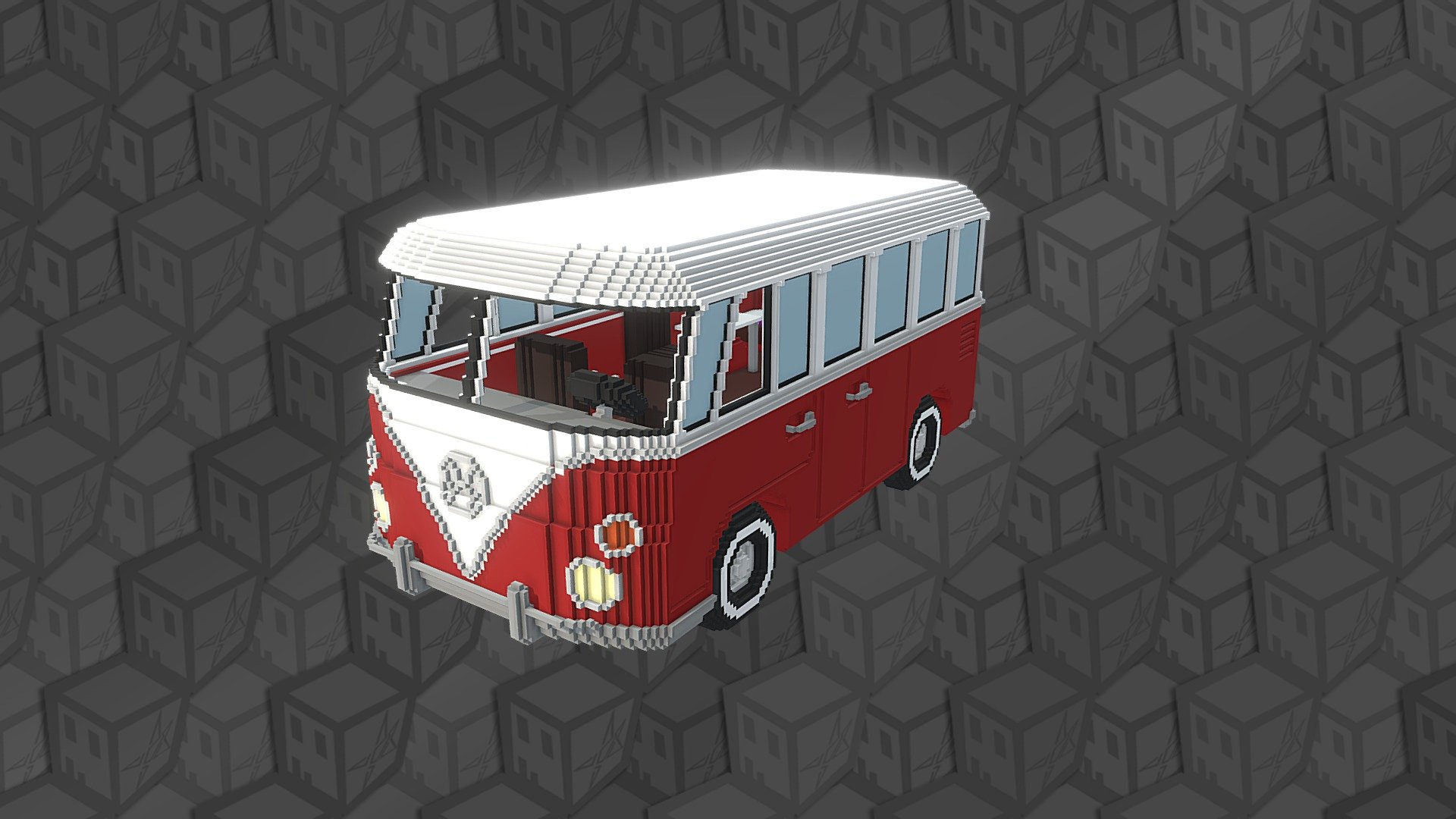 volkswagen camper van - 54-bits - 3D model by zachrywilsn | nullblox ...