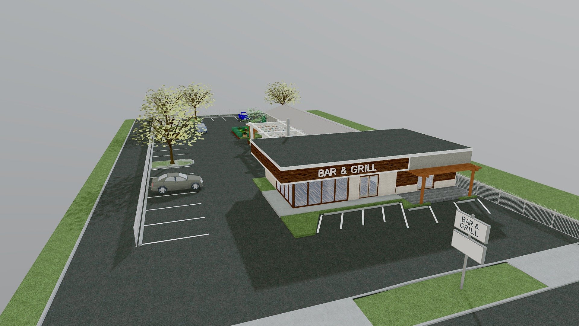 NEW RESTAURANT - 3D model by MAURICE PLAIR (@PLAIRBOY) [5d270dd ...
