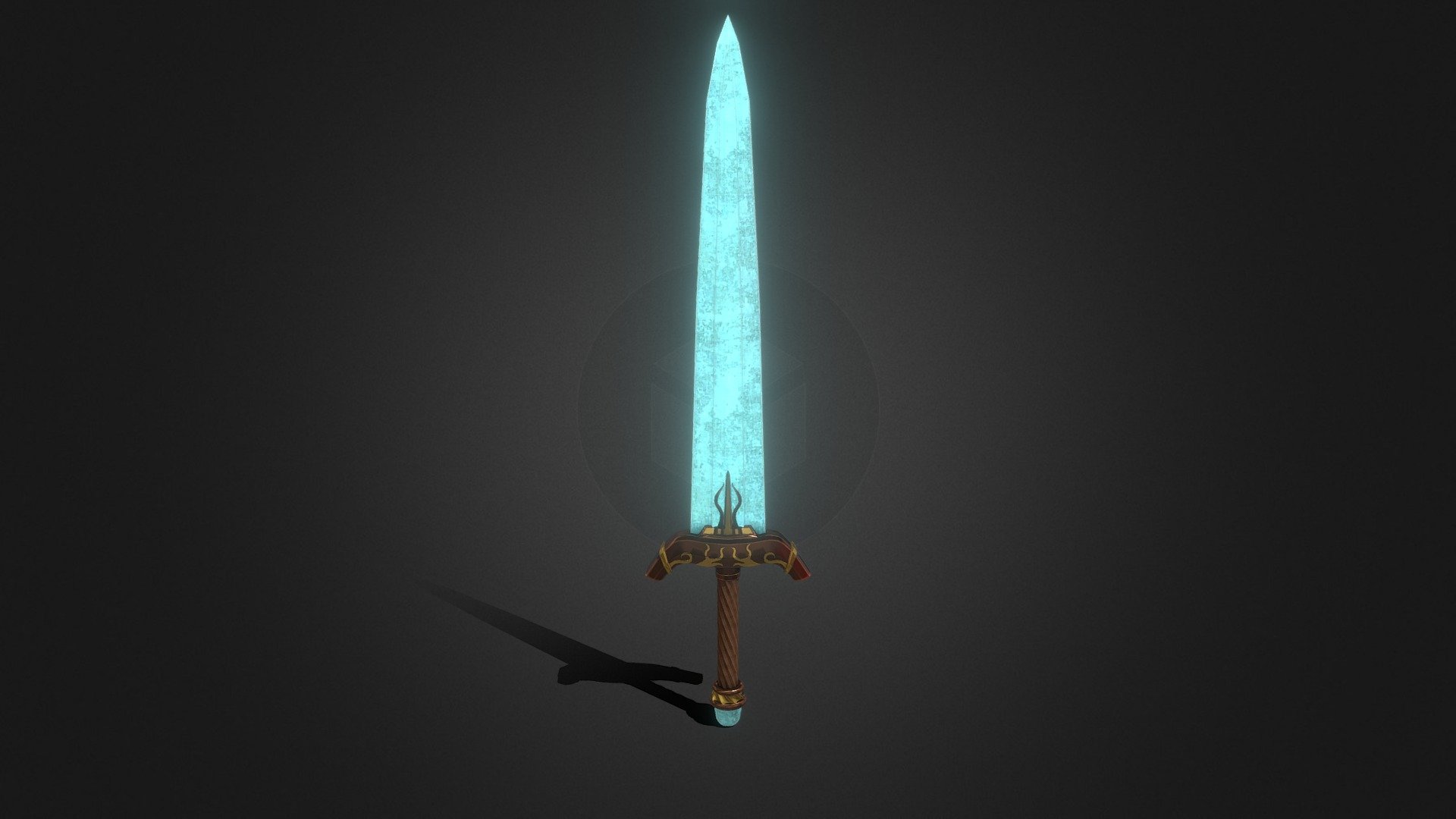 Sword Game Asset - Download Free 3D model by TheMiniFrench [5d295a2 ...
