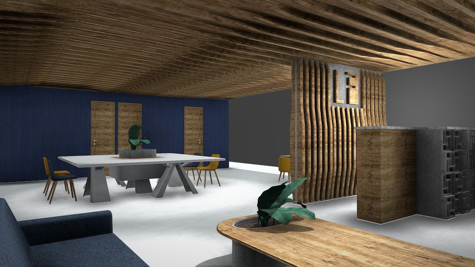 Atelier "LF". - Download Free 3D model by olveeraf [5d2a431] - Sketchfab