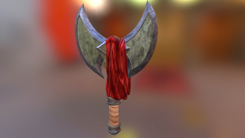 Axe Of The Undefeated (Textured) - Download Free 3D model by JaRon1337 ...