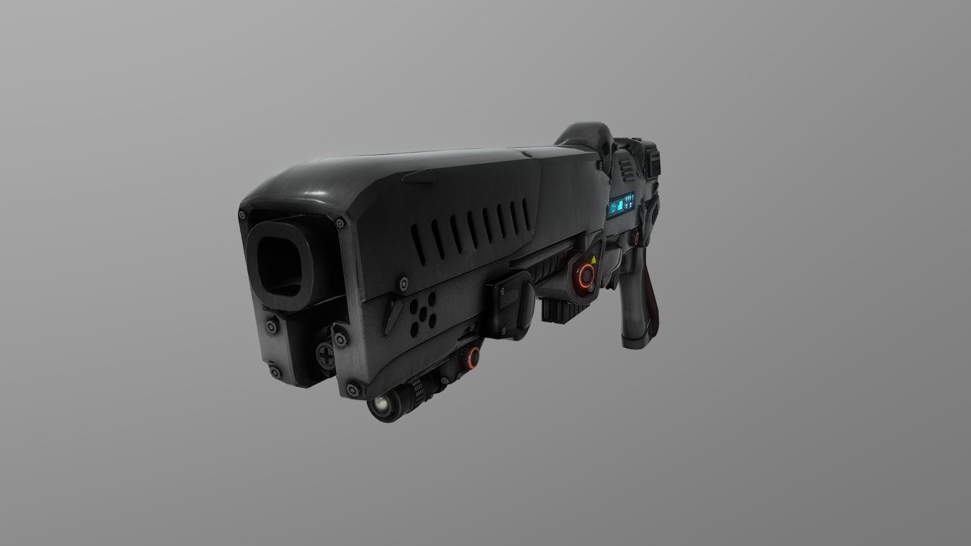Sci Fi Pistol - Buy Royalty Free 3D model by shimtimultimedia [5d2b0a1 ...