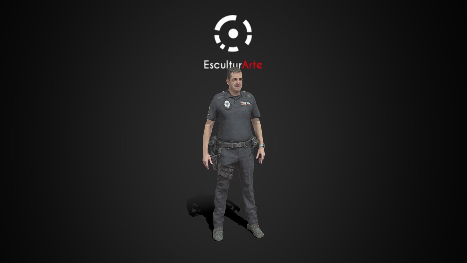 Police - 3D model by esculturarte [5d2bf17] - Sketchfab