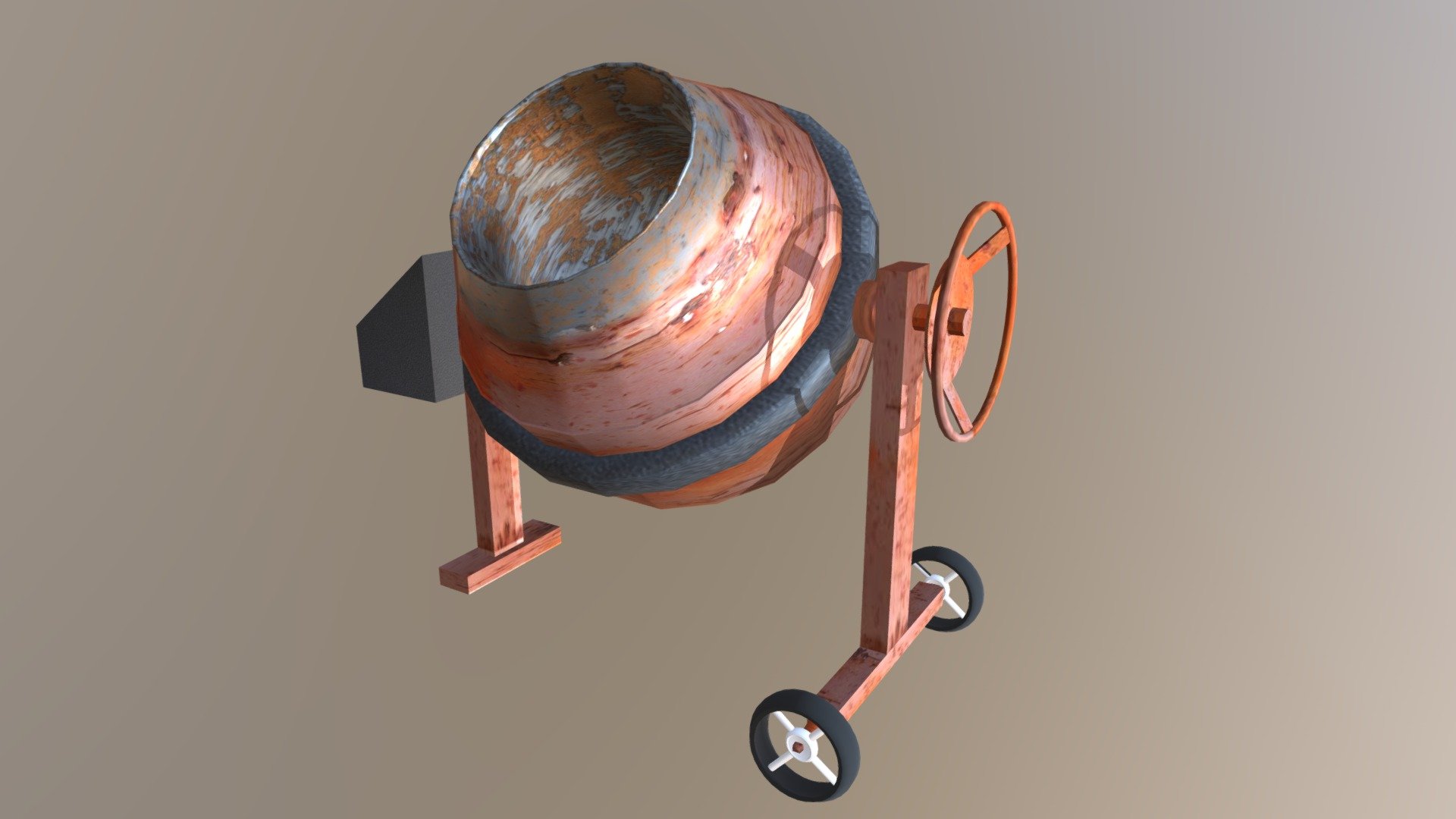Concrete Mixer - 3D model by Letícia Guerra (@Lets-2502) [5d2c6a5 ...