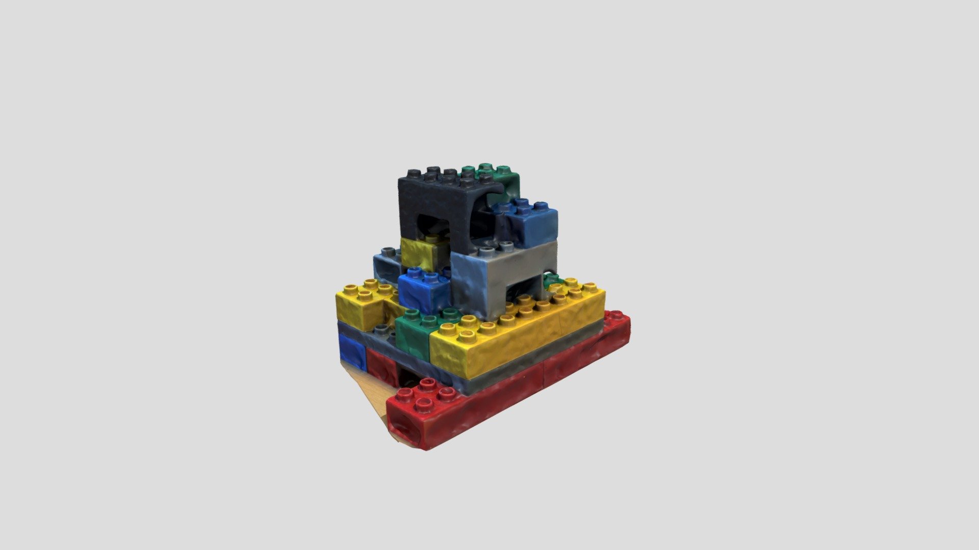 Lego_Test - 3D model by heinevolder [5d2f6c3] - Sketchfab