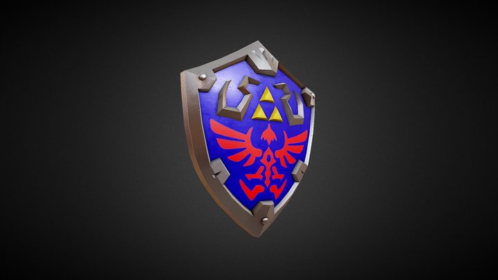 Pixel Hylian Shield