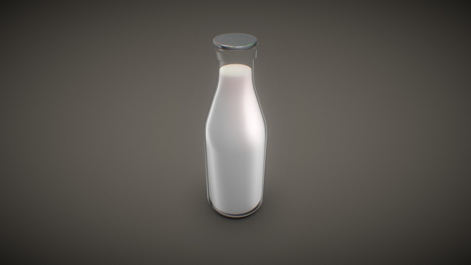 A soviet milk bottle. - 3D model by Valger [5d2fa3a] - Sketchfab