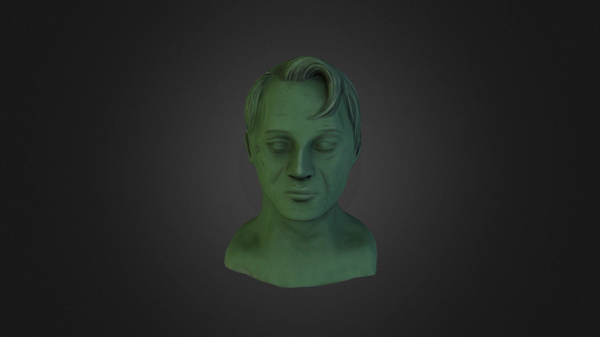 Sculpted Green head - 3D model by Andréas Söderberg (@theswede ...
