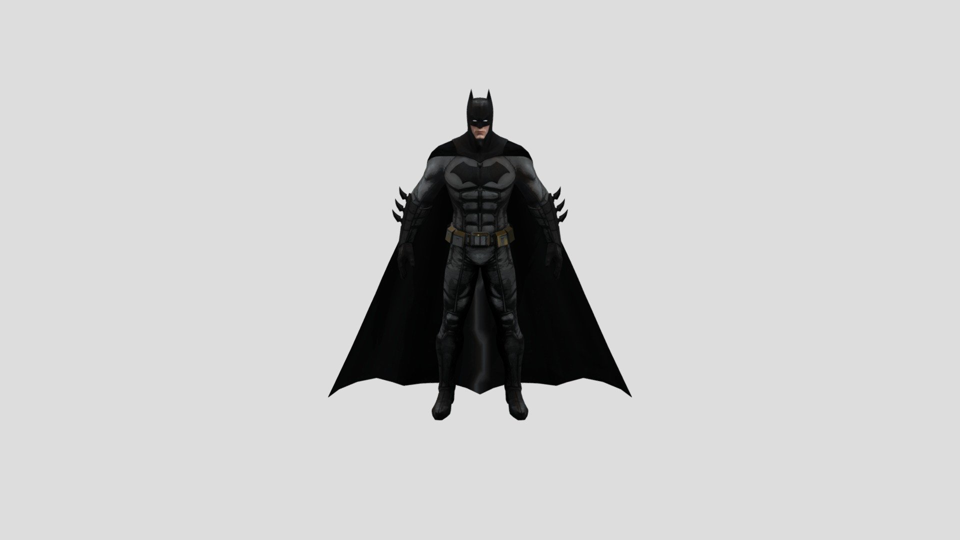 The Batman - Download Free 3D model by hwk10037 [5d329a4] - Sketchfab