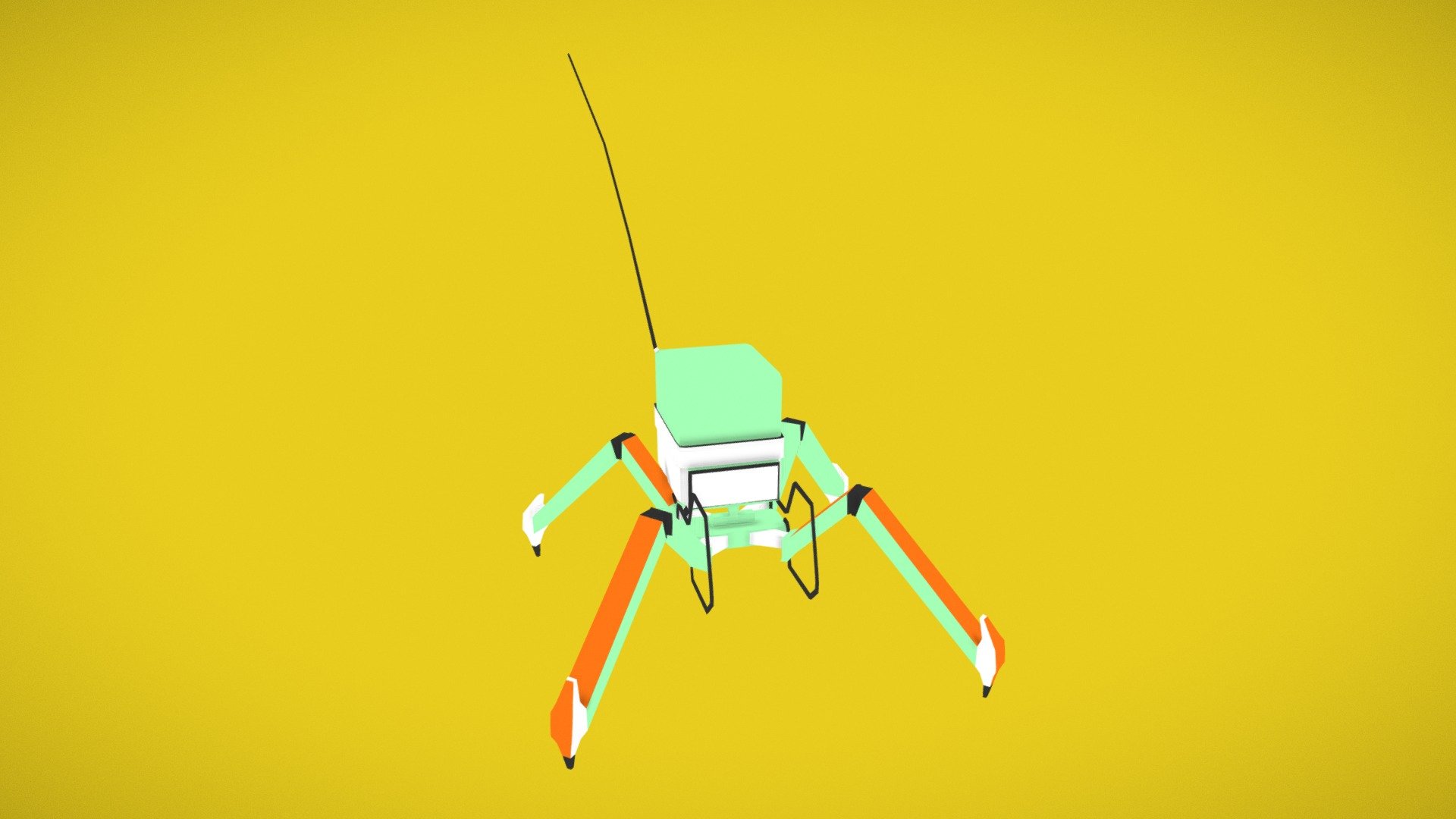 Goofy Robot - 3D model by Kovonic [5d33a42] - Sketchfab