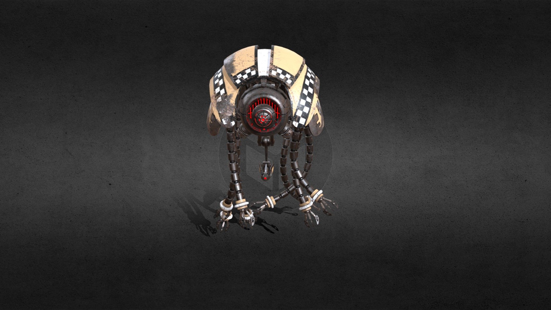 Ancient Maintenance Bot - Download Free 3D model by Lagst [5d36e61 ...
