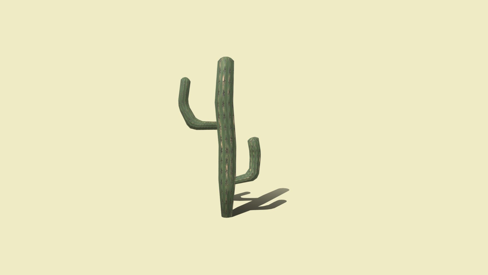 Cactus 3D Model - Download Free 3D model by Ertuğrul Akar ...