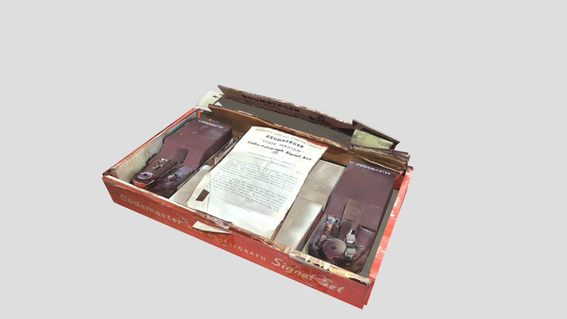 Juego Radio-Telegraph / Radio-Telegraph Game - 3D model by Museo Mutel ...