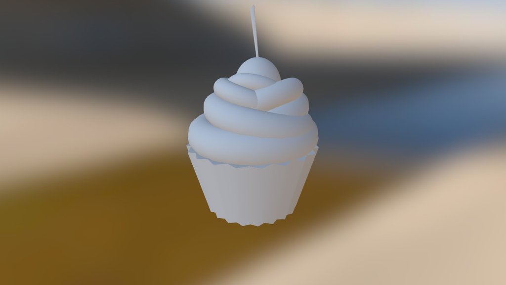 CUPCAKE - 3D model by paolamm [5d3ae9c] - Sketchfab