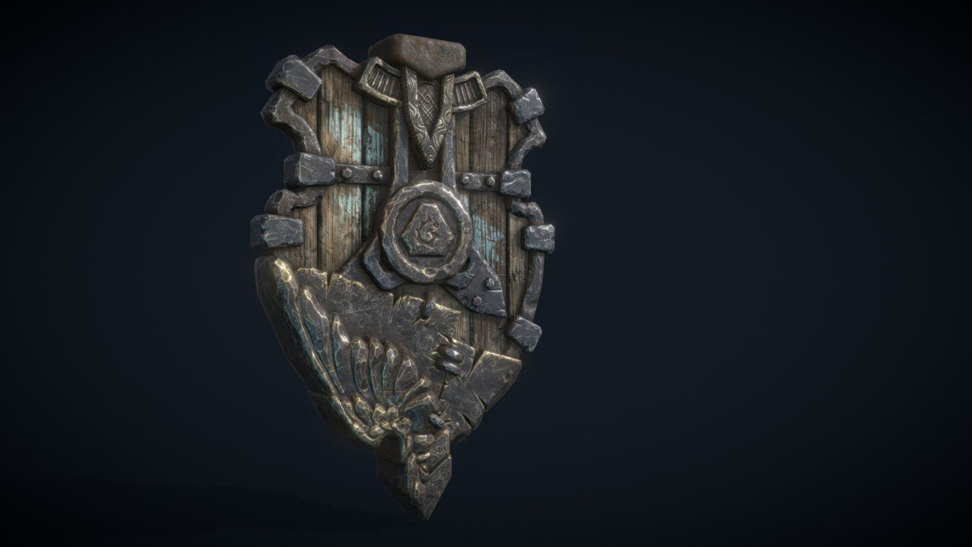 DEAD ACTION : SHIELD - Download Free 3D model by Santanu_saha ...