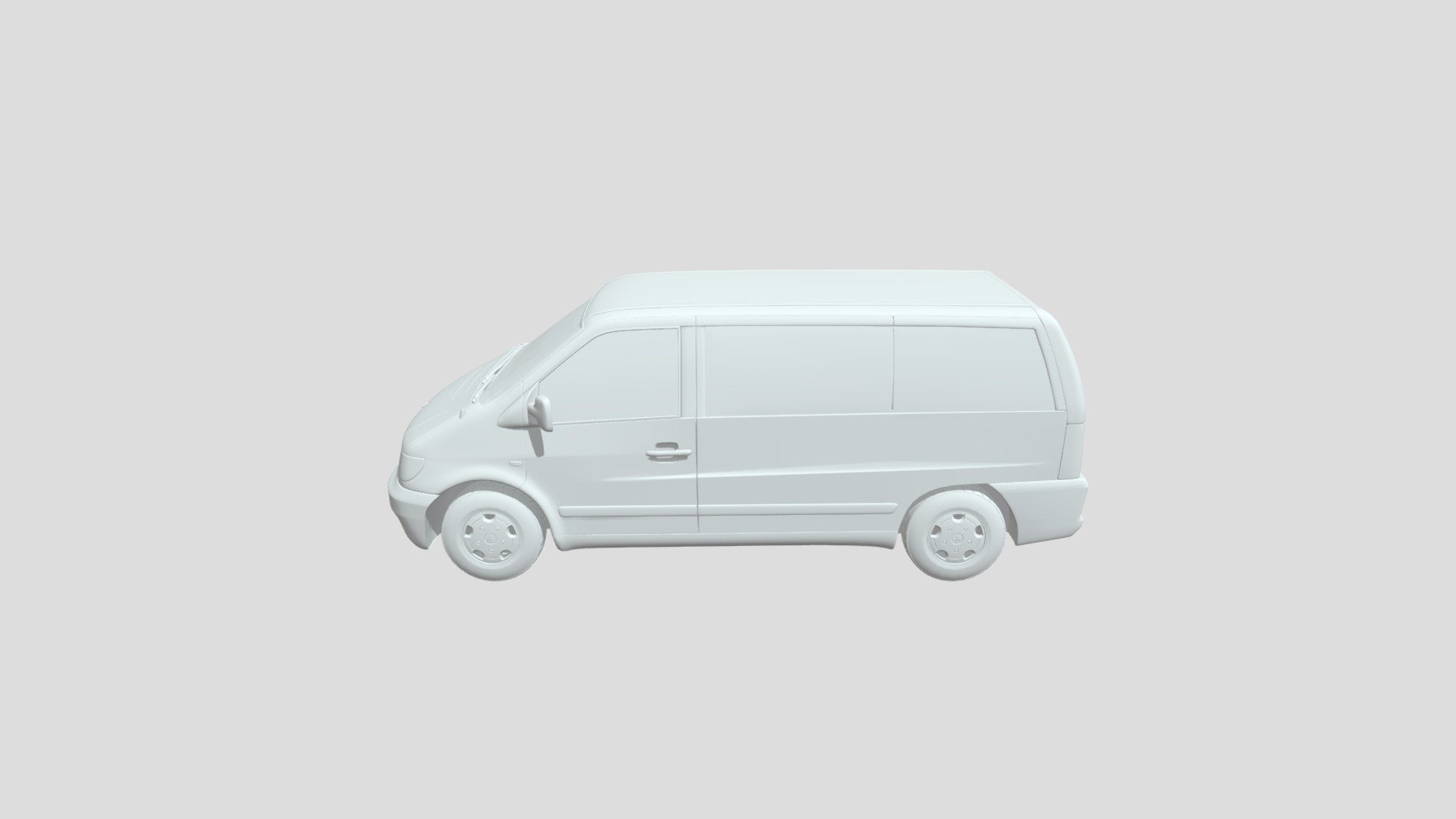 Mercedes Benz Vito 1995-2000 - Download Free 3D model by Mercedesiarz ...