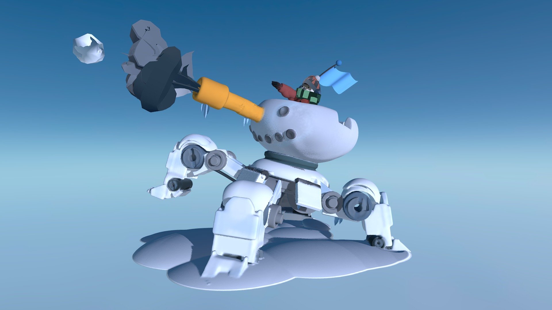 MasterpieceVR - Snowbot - 3D model by Nick Ladd (@Nicktheladd) [5d3d0f7 ...